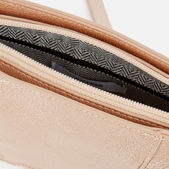 JustFab | Bags | Ruffle Around The Edges Crossbody Bag | Poshmark